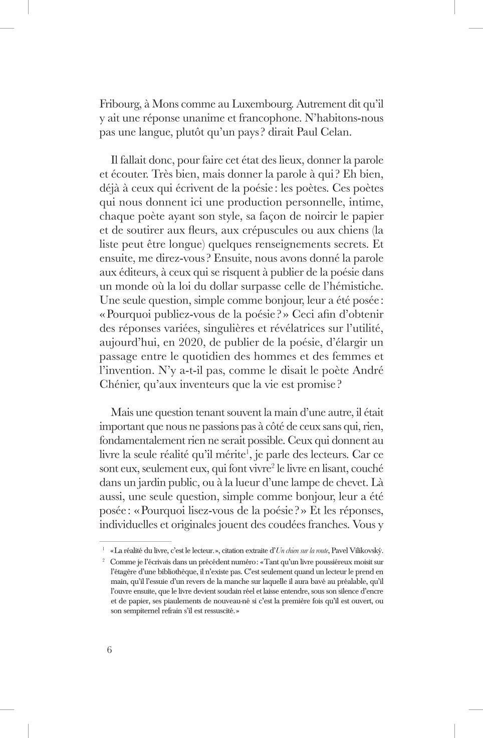 Passage du poème | La 5e saison